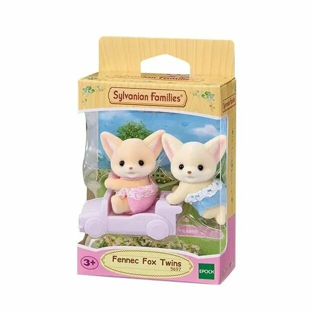 Sylvanian families коллекционных кукол Fennec Fox Twins