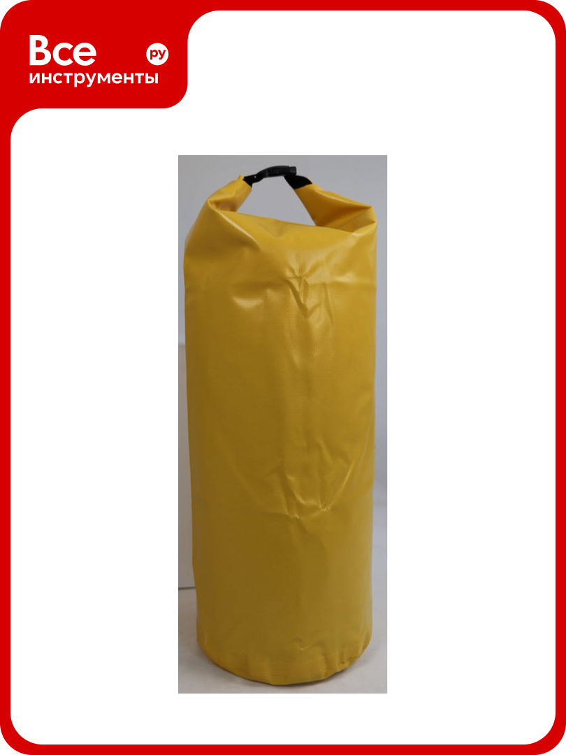 Гермомешок GAOKSA желтый, 40 л GM40z – прочный поливинилхлоридный мешок для снаряжения, желтого цвета, влагостойкий