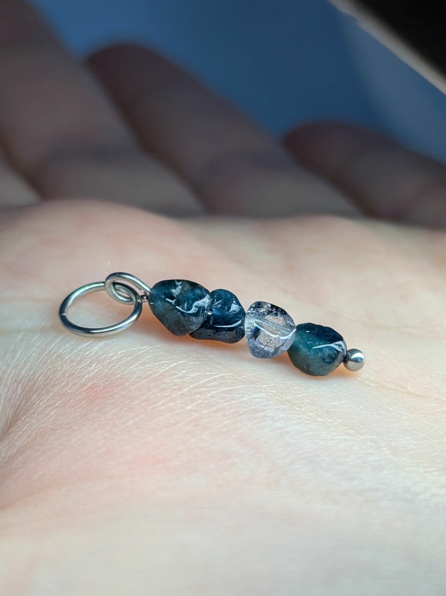 Подвеска, турмалин