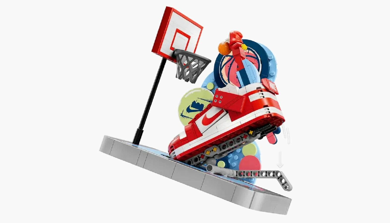 Конструктор 3D-модель, Данки Nike Trickshot — фото 1