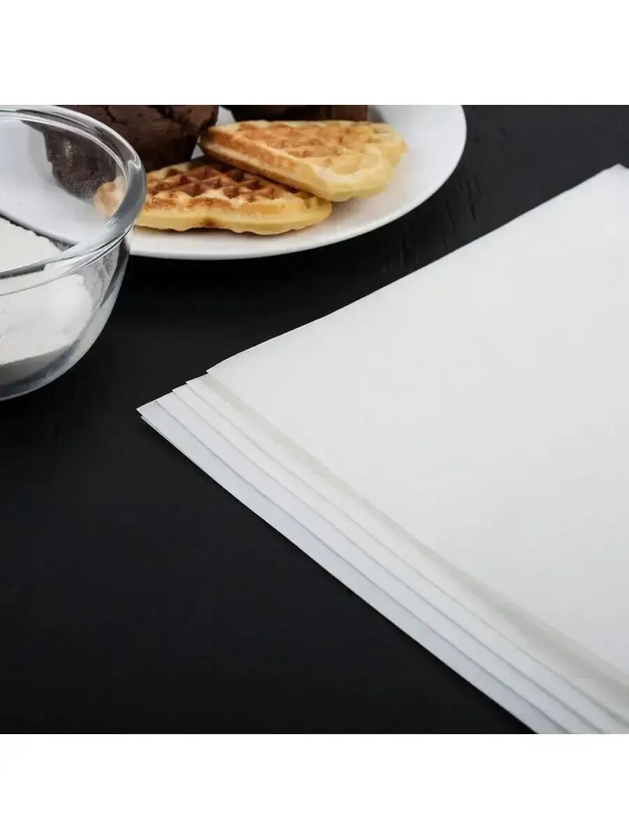 Пергамент в листах Gurmanoff, 38*42 см, набор 5 штук