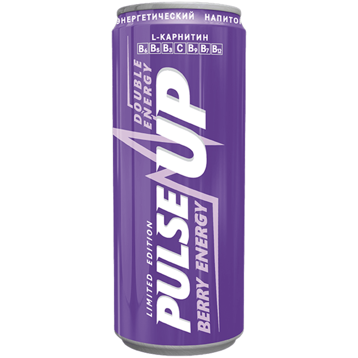 Энергетический напиток PulseUP Berry Energy 0,45 л ж/б