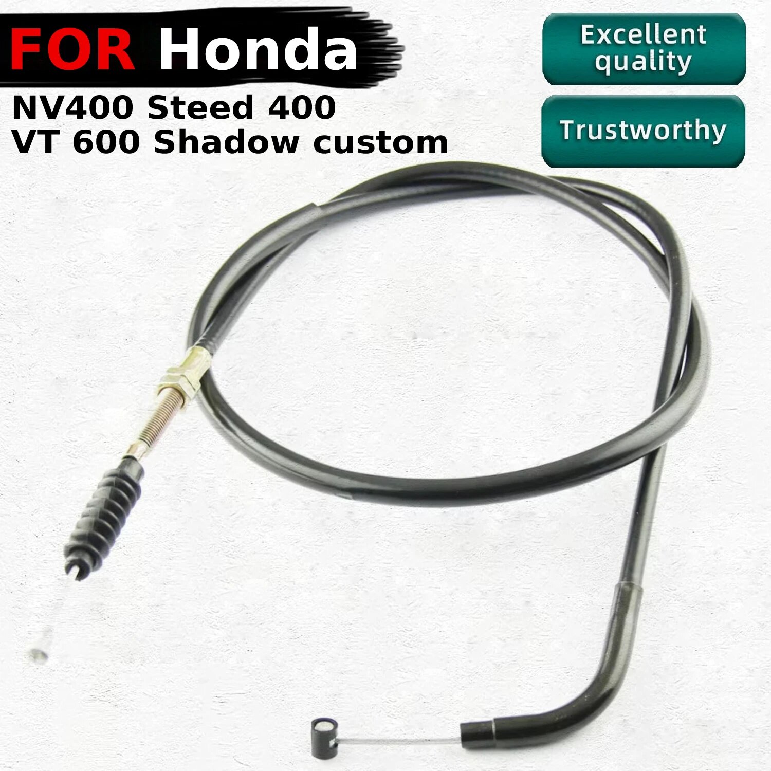 Стальной трос сцепления для мотоцикла Honda NV400 Steed 400 1992-1998 VT 600 Shadow custom 1993-2008 аксессуары