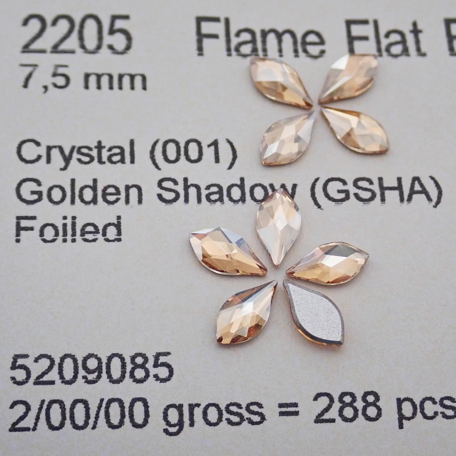 Стразы CRYSTAL SWA-2205