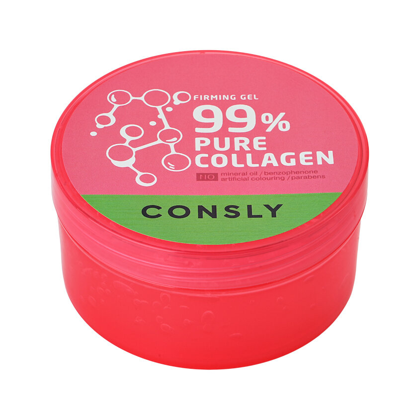 Гель для лица и тела CONSLY укрепляющий с коллагеном 300 мл