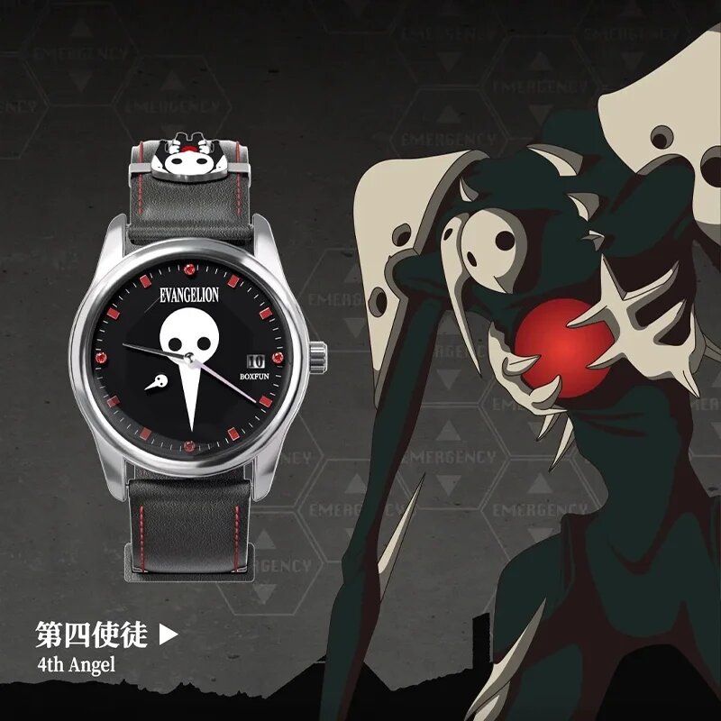 Коллекционная фигурка Evangelion EVA Bandai Черный, The Fourth Apostle