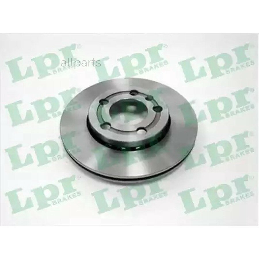 LPR V2007V Диск тормозной SKODA FABIA 1.0-1.9 99-/VW POLO 1.2-1.4 01- передний D 239мм