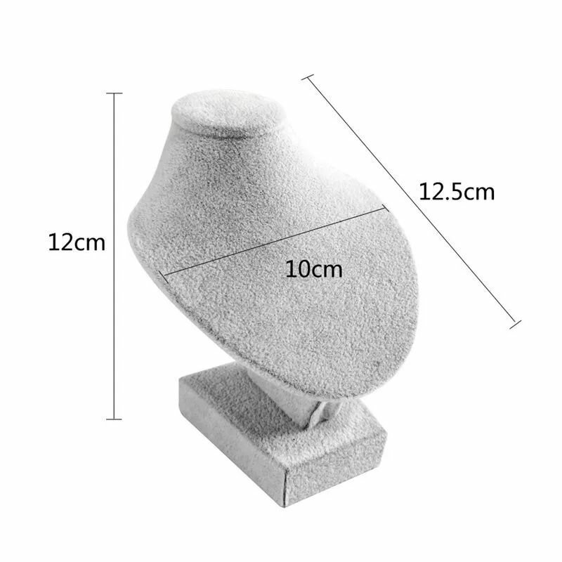 Аксессуары для украшений - Манекен для демонстрации ожерелий, бархатная подставка для ювелирных изделий, подвесок и ожерелий