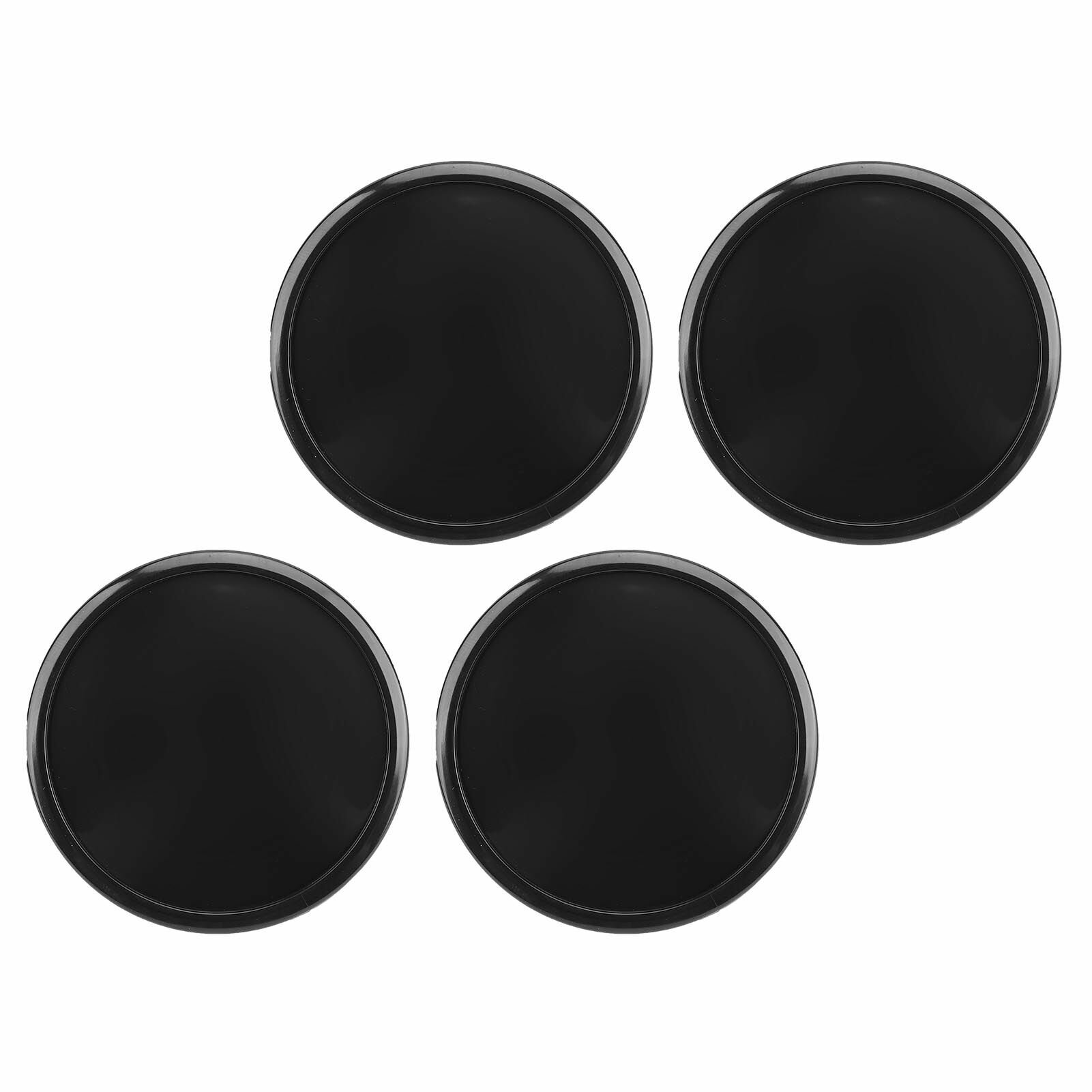 4 универсальных колпака ступицы 65x48 мм черные