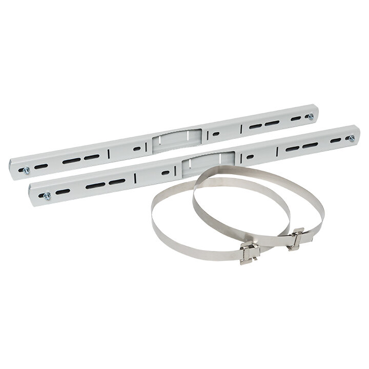 Крепление на столб монтажной полосой (ширина шкафадо 650 мм) Basic EKF fp-tape-650