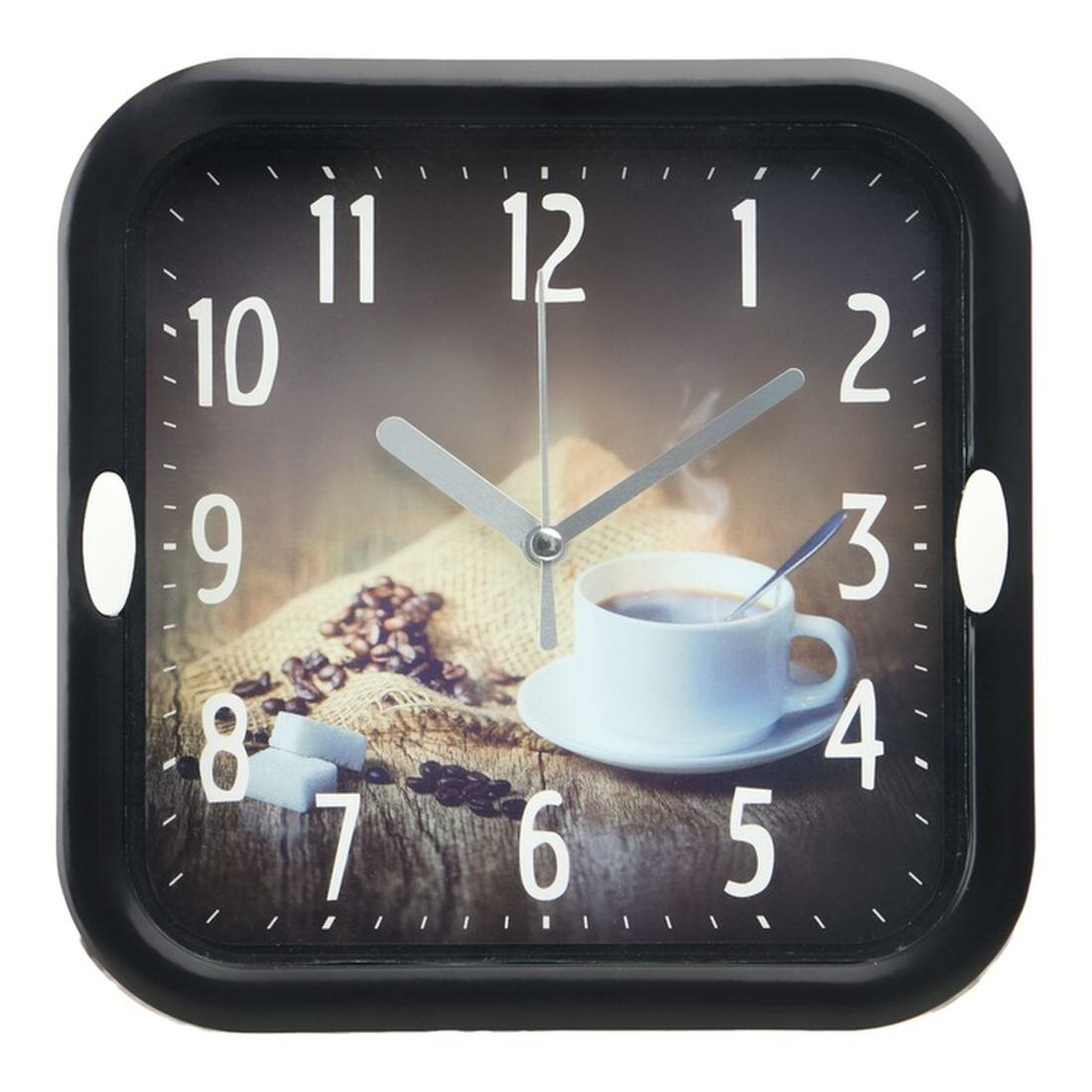 Часы настенные, серия: Кухня, "Зёрна", плавный ход, d-18.5 см