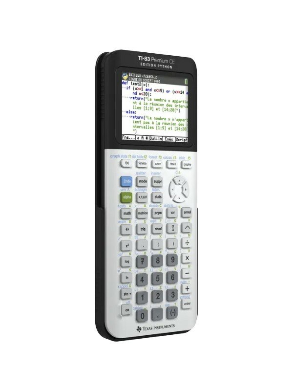Графический калькулятор Texas Instruments TI-83 Premium CE Edition Python