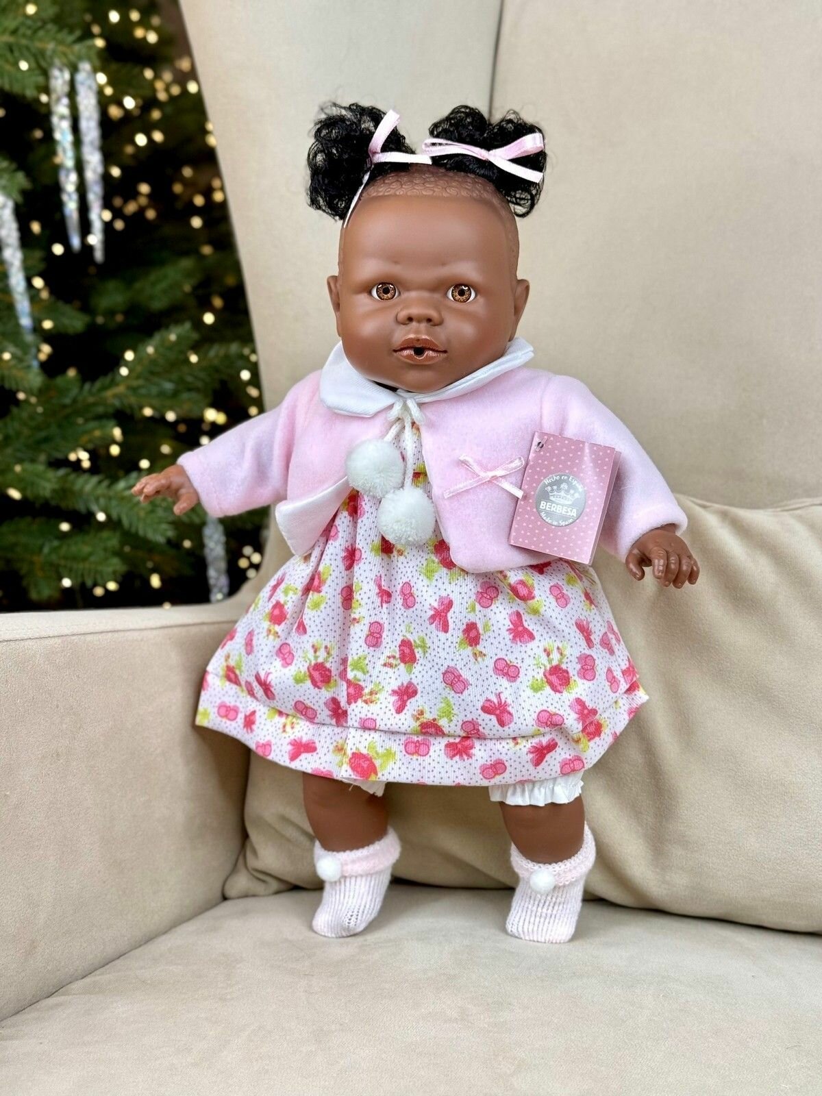 Кукла Berbesa мягконабивная 38см ALICIA