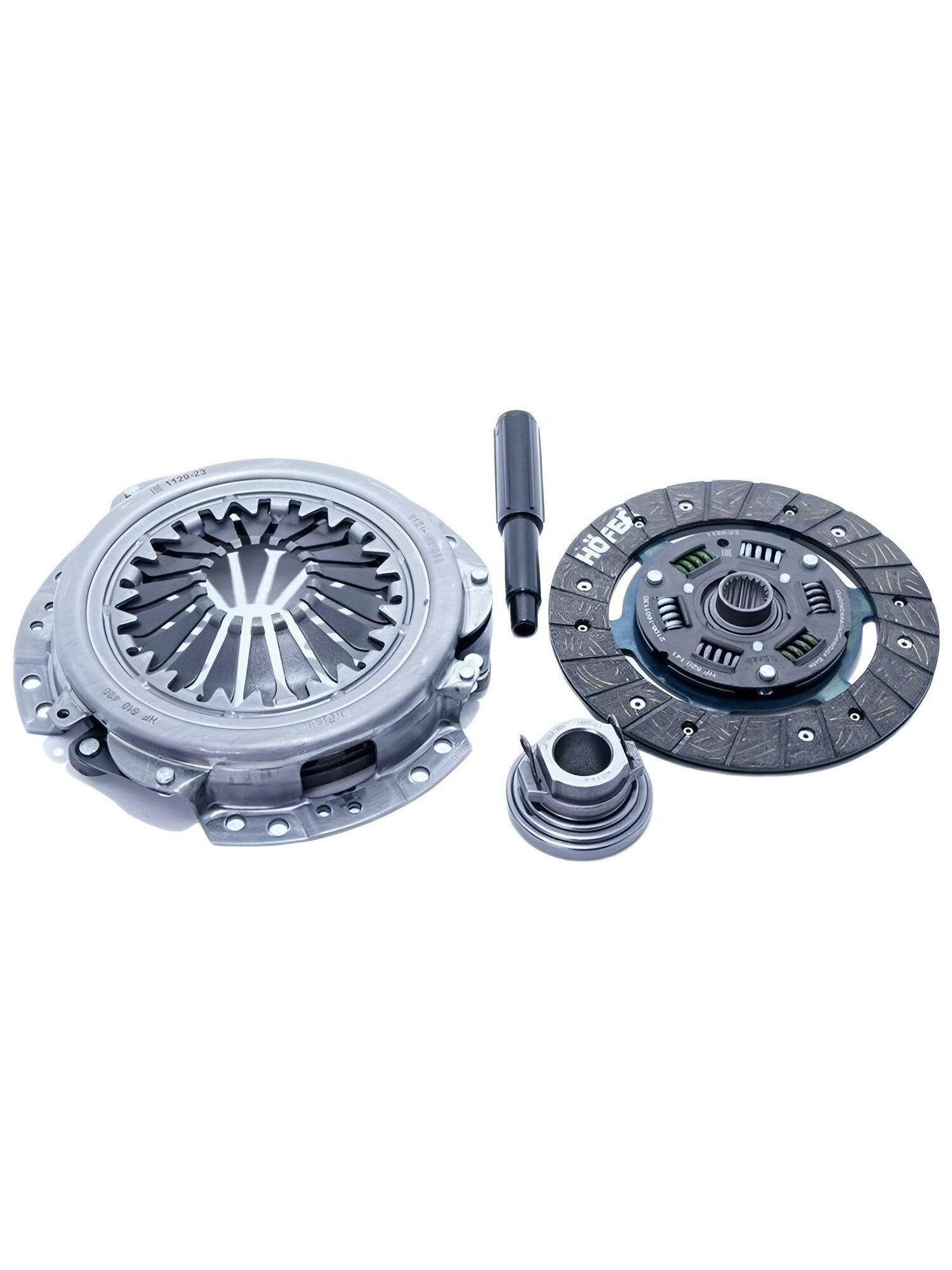 Комплект сцепления для а/м ВАЗ 2101-2107, 2120 2121 Нива (в сборе диск корзина выжимной подшипник ) / HOFER