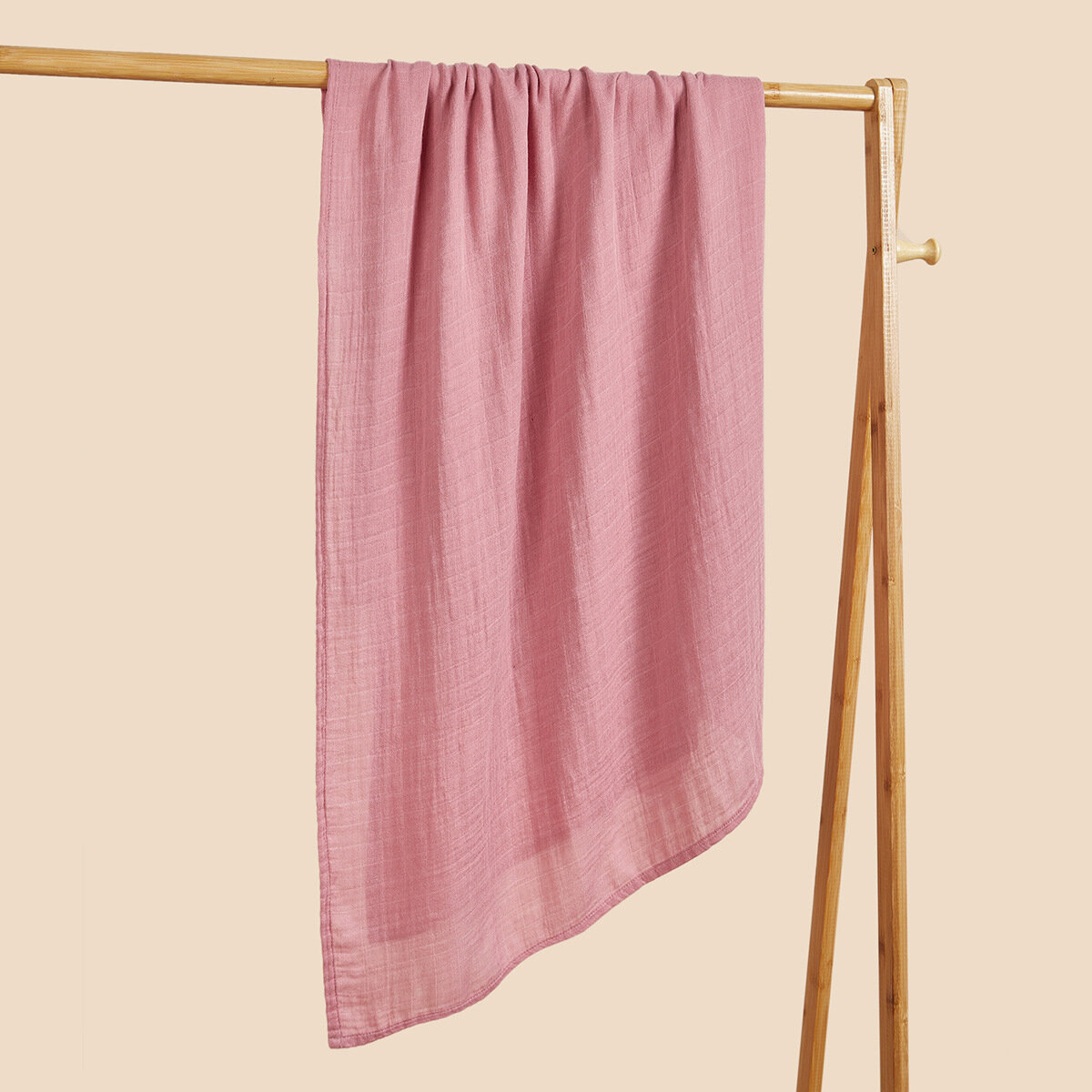 Хит продаж на Amazon: бамбуковая хлопковая окрашенная марлевая банная полотенце, муслиновая пеленка для младенцев, однотонное одеяло для пеленания