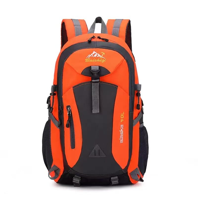 Рюкзак туристический, Alaska 40L, с нагрудным ремнём, непромокаемый, чёрный
