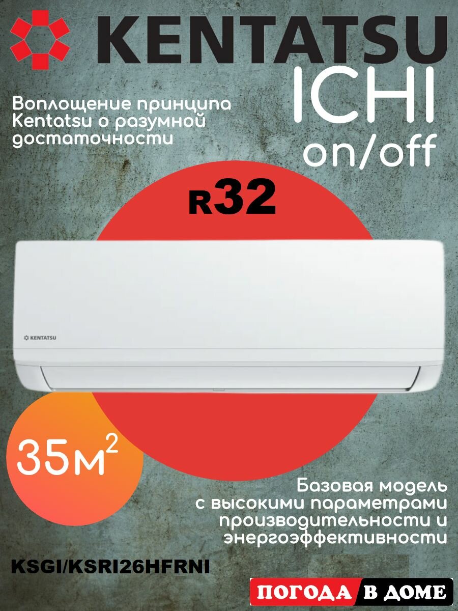 Сплит-система KENTATSU KSGI/KSRI35HFRNI