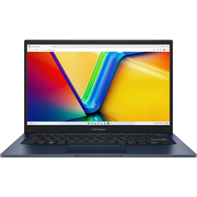 90NB10I1-M015F0 Asus VivoBook 14 X1404VA-I38128 Core i3 1315U 8Gb 128Gb 14" IPS FHD Win11 Home blue WiFi BT Cam