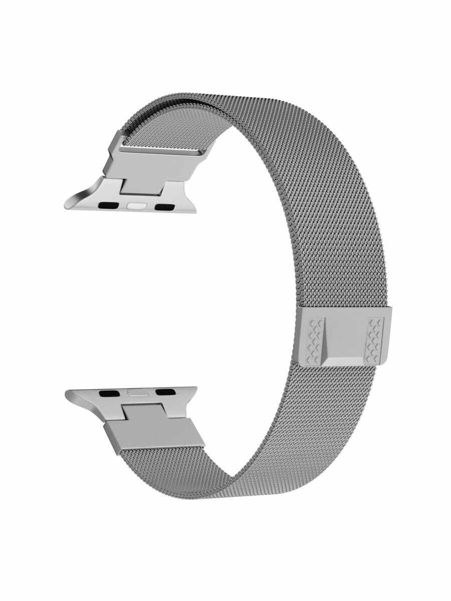 Ремешок для Apple Watch 44/45/46/49 mm из нержавеющей стали DSG-59-42-SL Silver