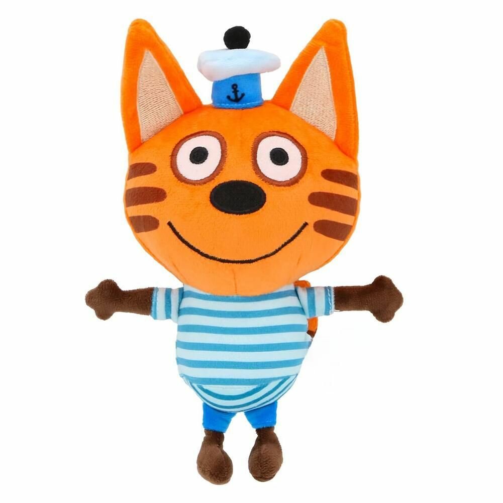 Мягкая игрушка Три кота, подушка-обнимашка,28cm