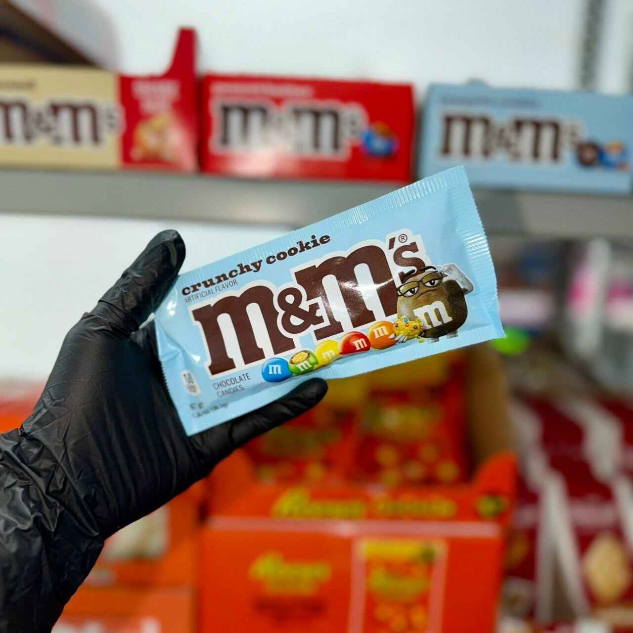 Драже M&m's crunchy cookie/Эм энд эмс со вкусом печенья кукис 38.3 гр.