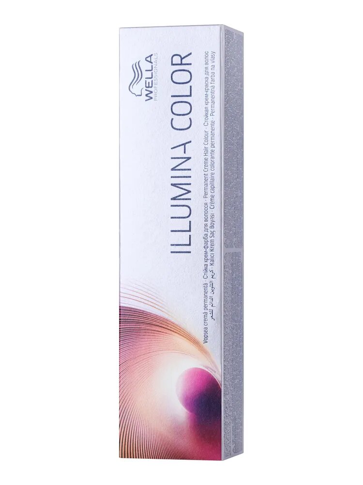 Kрем-краска Wella Illumina Color для волос , 7/81 Блонд жемчужно - пепельный , 60 мл