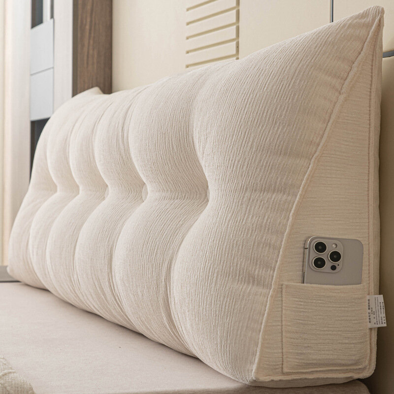 Новая трансграничная треугольная подушка для изголовья кровати, мягкая подушка с двойной спинкой, подушка для поддержки поясницы, подушка для дивана и татами.