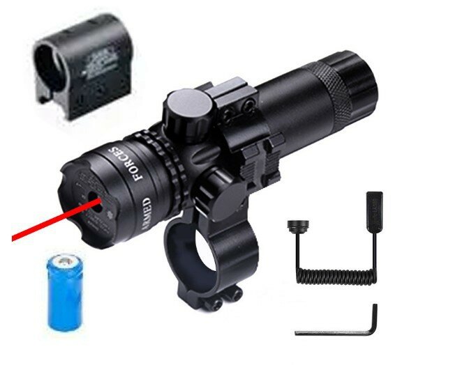 Новый лазерный прицел 803 с зеленым светом, регулируемый вверх/вниз/влево/вправо, водонепроницаемый и ударопрочный лазерный прицел 3-9*40EG красного цвета.