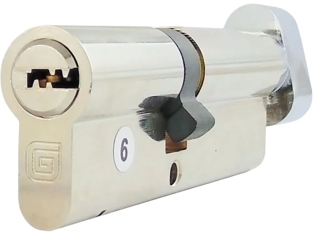 Цилиндр Гардиан Basic 92(56/36V) Ni личинка для замка