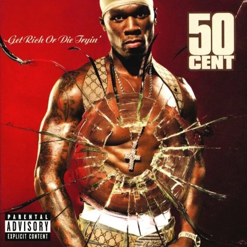 Виниловая пластинка 50 Cent - Get Rich or Die Tryin' (2LP) Импортное издание