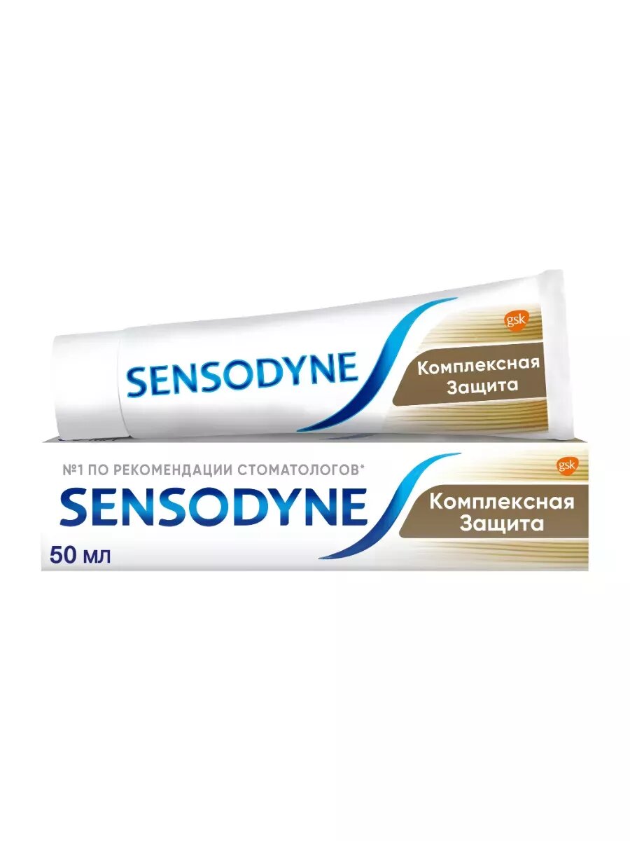 Зубная паста Сенсодин Комплексная защита 50мл