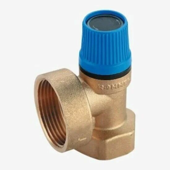 RVS-0003-006015 ROMMER Предохранительный клапан для систем водоснабжения 6 бар 1/2 х3/4