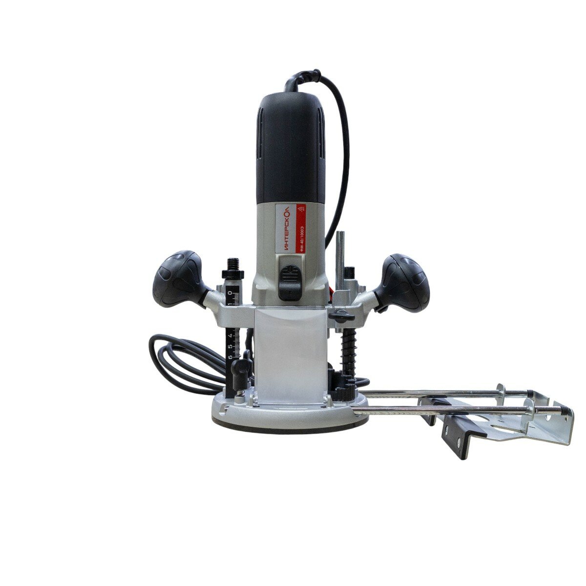 Фрезер 220В 1100Вт ход фрезы-44мм цанга-8мм ФМ-40/1000Э ИНТЕРСКОЛ 440.1.0.00