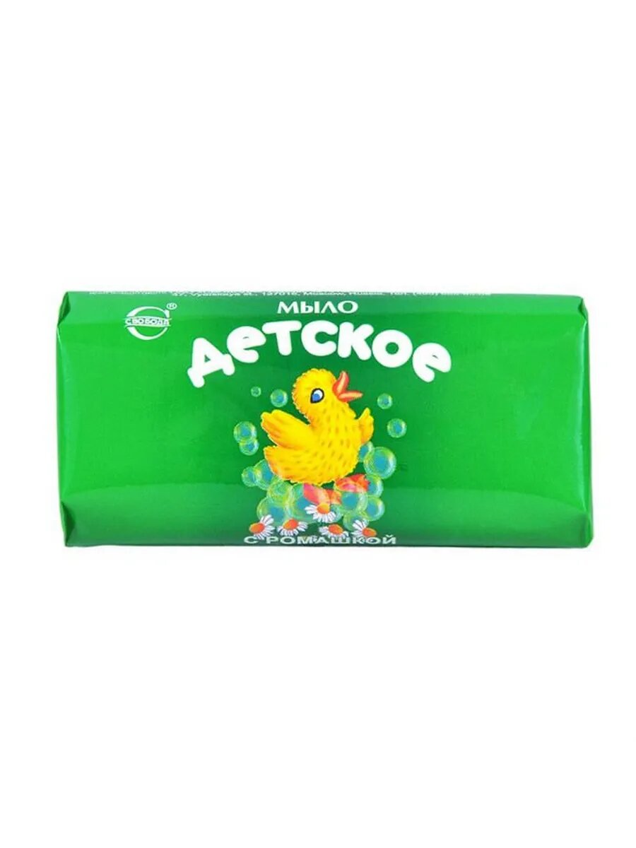 Свобода Мыло детское, мыло, с ромашкой, 100 г, 1шт.