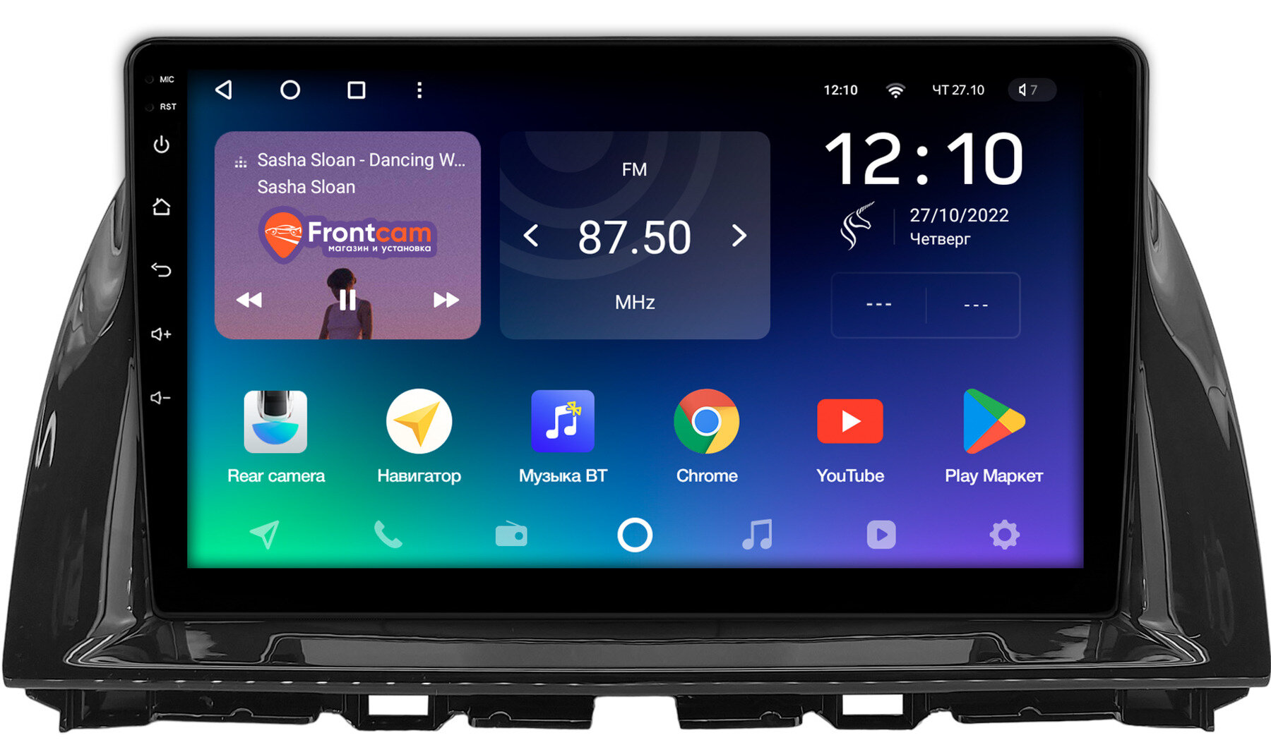 Штатная магнитола Teyes SPRO PLUS 4/64 10" RM-10-194 Mazda CX-5, 6 (GJ) 2011-2017 Android 10 (4G-SIM, DSP, IPS)