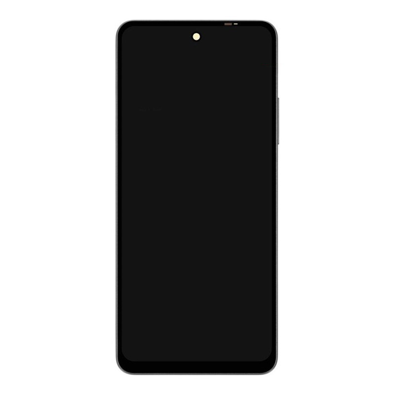 Дисплей (экран) в сборе с тачскрином для Realme C67 4G (RMX3890) черный с рамкой (Premium LCD) / 1080x2400