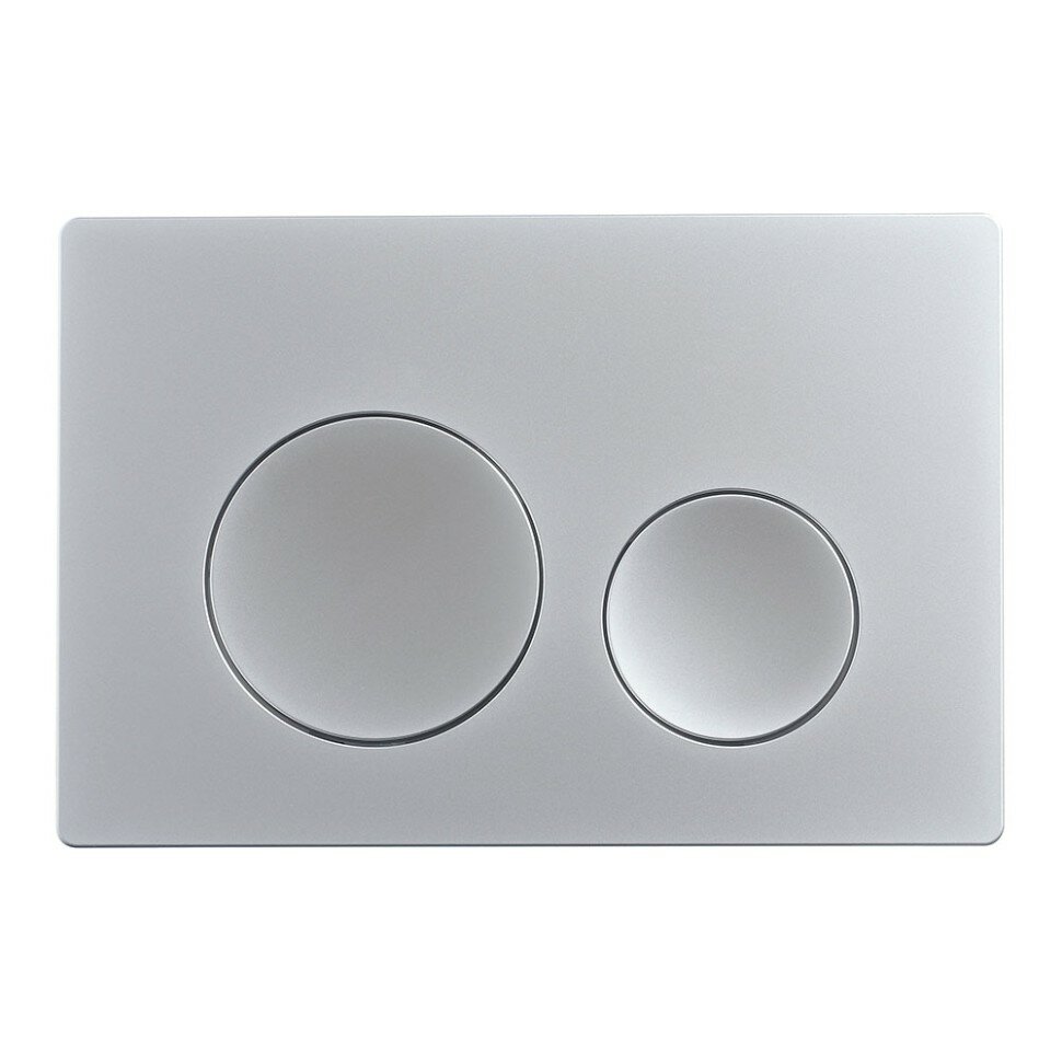 Кнопка смыва Veconi FLUSH V2, FLV2-CM, 240х162х10, пластик, хром матовый