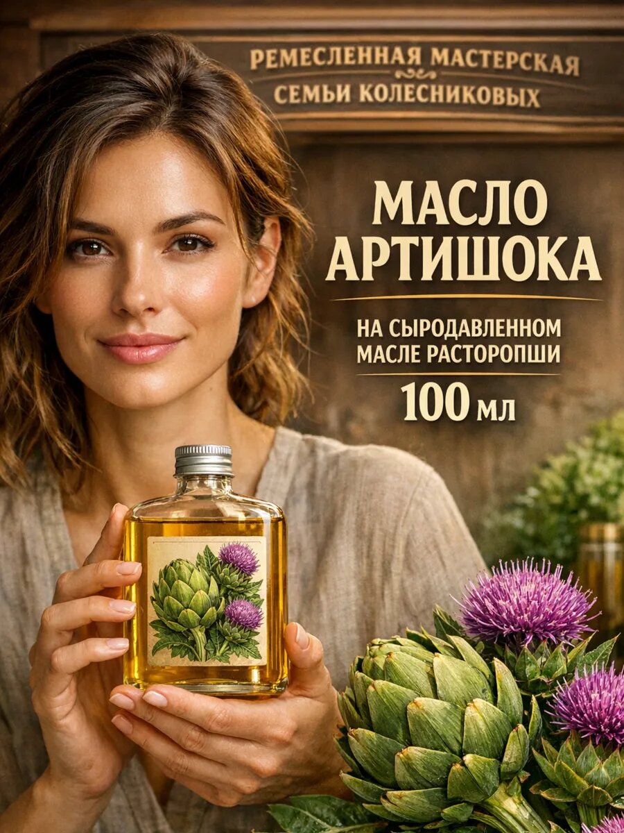 Масло артишока, 100 мл.