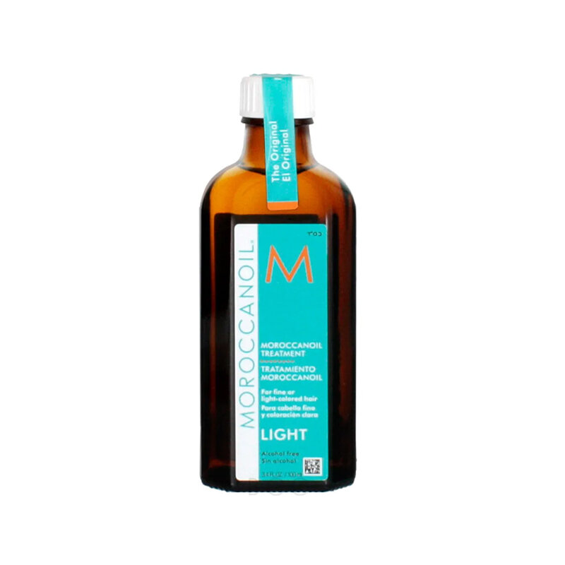 Масло для ухода за волосами унисекс Moroccanoil Light, 100мл, от пушистости и разглаживания