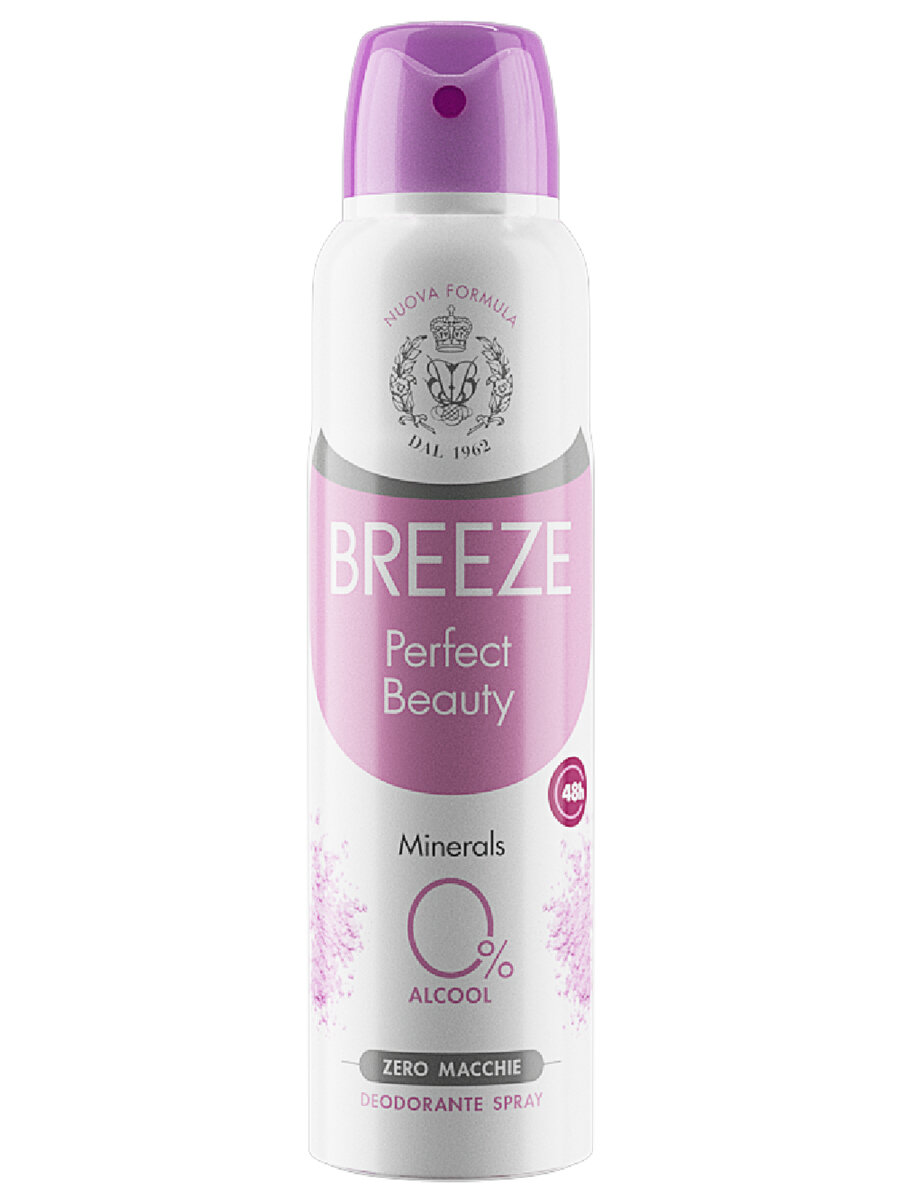 Дезодорант женский спрей парфюмированный Breeze Perfect Beauty женский 150мл