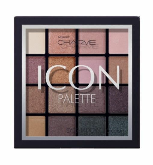 CHARME Палетка теней для век ICON 02 Розовый