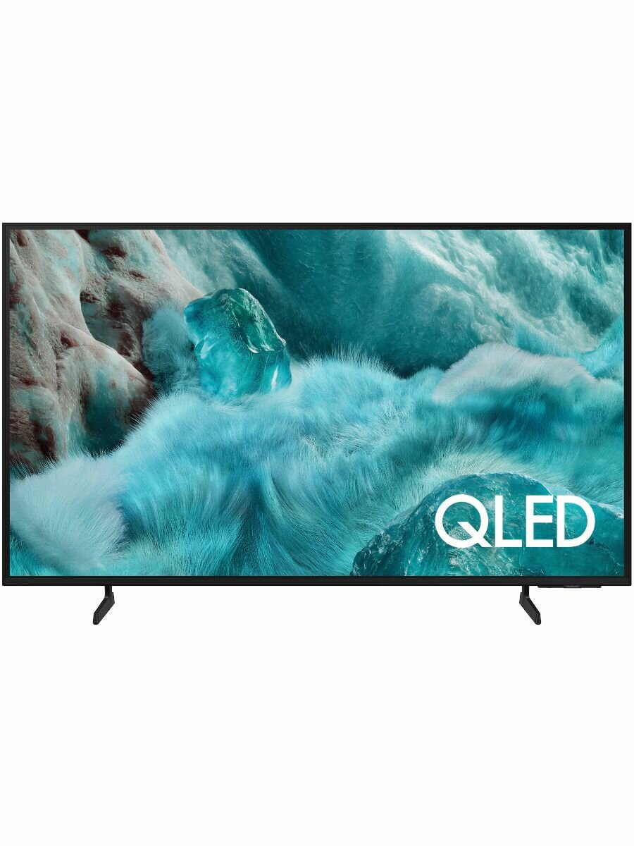 Телевизор Samsung диагональ 55" QE55Q7FAAUXCE, QLED, игровой, черный