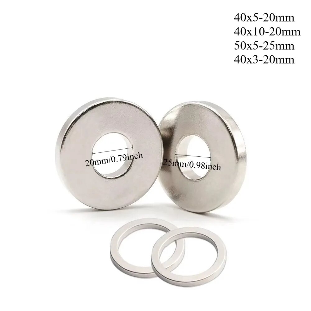 Неодимовые магниты N35 для белой доски 10pcs, 50x5-25mm
