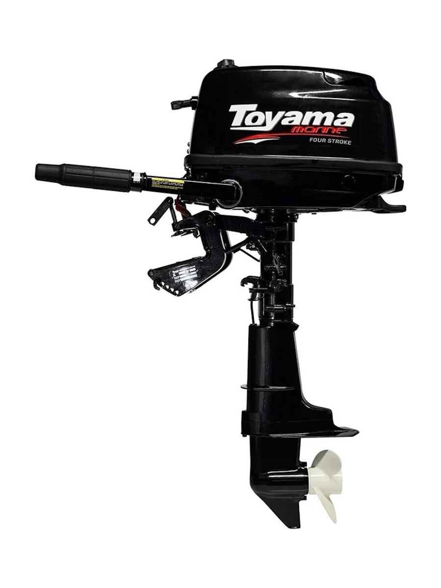 Мотор лодочный Toyama F6ABMS 4 такта, 4,4 кВт/6 л. с, 148 см³, 27 кг