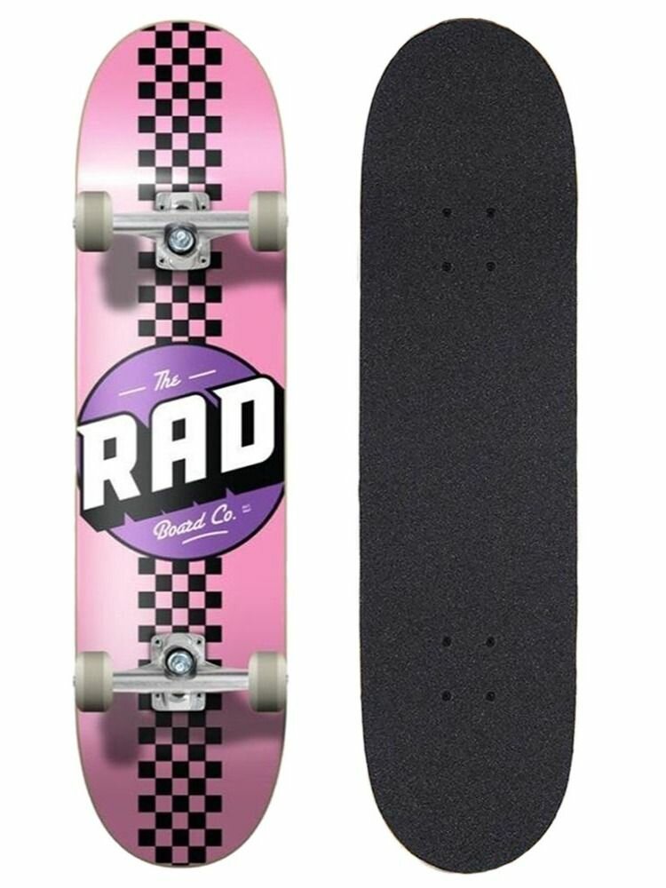 Скейтборд Rad Dude Crew Checkers Pink 7.5 x 31 2026