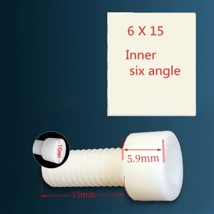 Керамические винты M2-M16 Коричневый