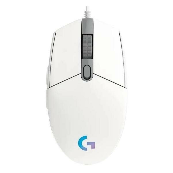 Компьютерная мышь проводная Logitech G102 LIGHTSYNC White