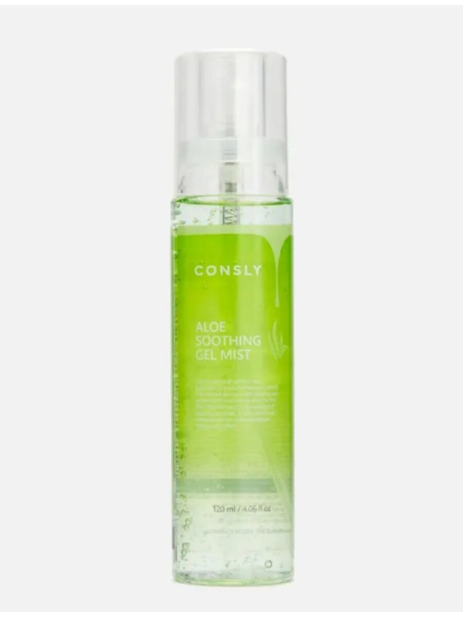 Успокаивающий гель-мист для лица CONSLY aloe soothing gel mist
