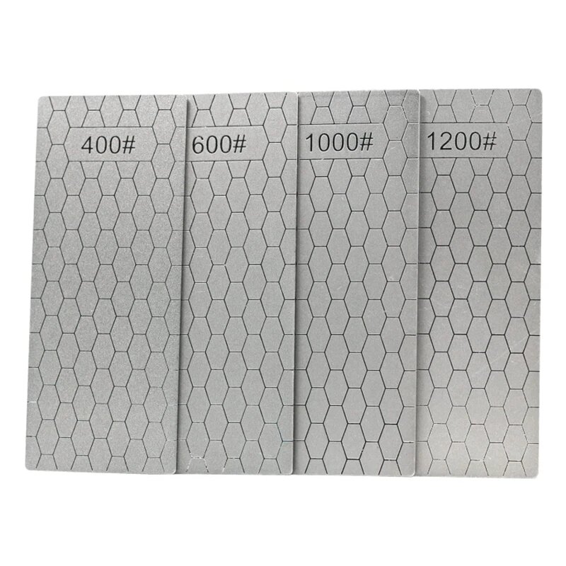 Алмазные точильные бруски для ножей 400/600/1000/1200 #, Mix, 1PC