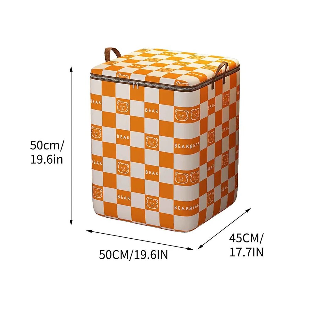 Контейнер для хранения вещей длина 50 см, ширина 45 см, высота 50 см.